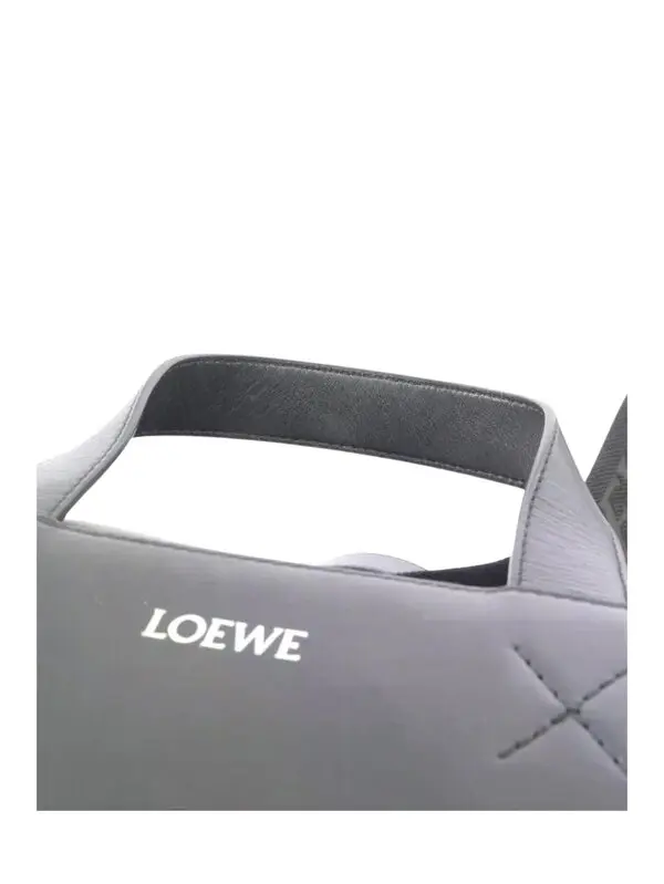 Loewe Leather Duffle Bag - Black