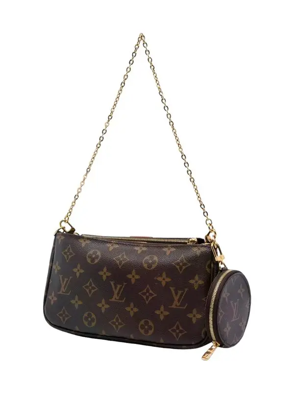 LOUIS VUITTON Monogram Multi Pochette Accessories Satchel - Brown