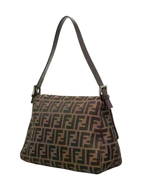 Fendi Zucca Canvas Mamma Forever Shoulder Bag - Brown
