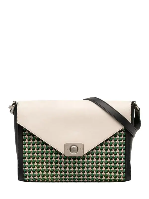 Mulberry Delphie Duo Flap Crossbody Bag - White