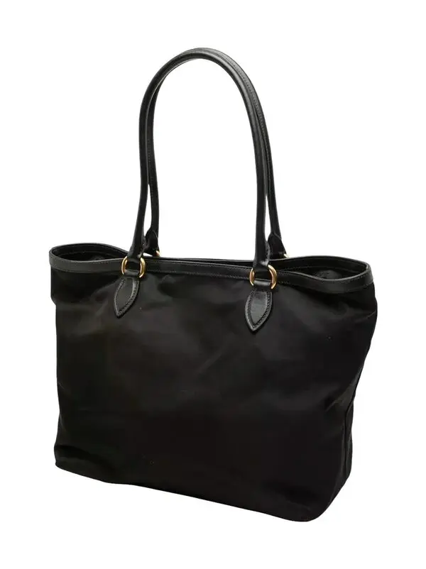 Prada Tessuto Tote Bag - Black