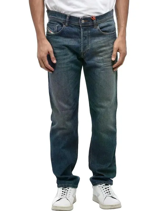 DIESEL® D-definitive Tapered Fit Jeans - Blue