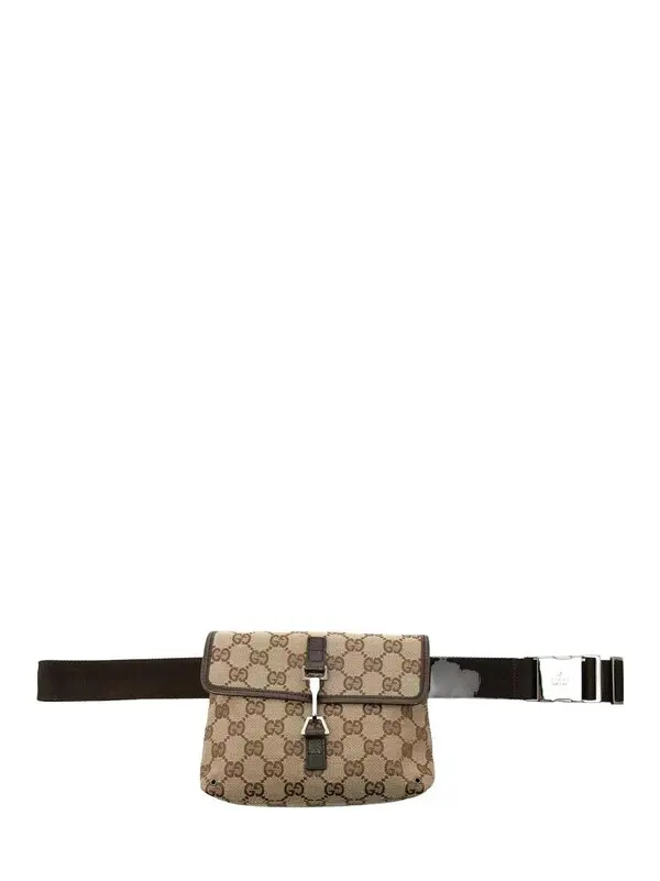 Gucci Gg Canvas Jackie Belt Bag - Neutrals