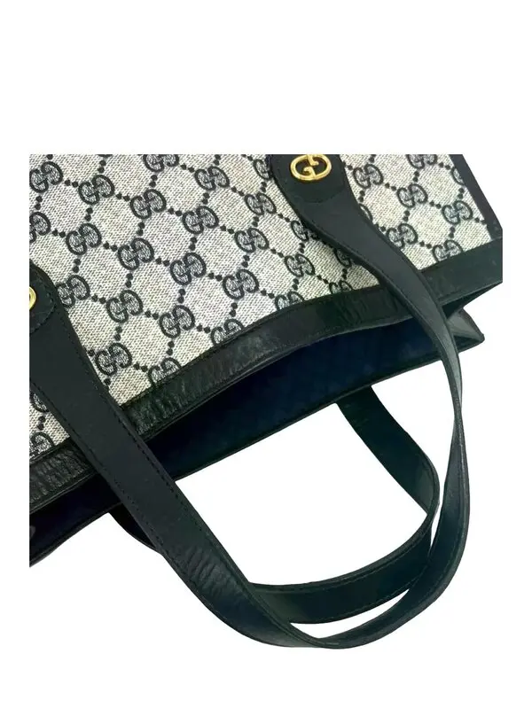 Gucci Gg Supreme Web Handbag - Neutrals