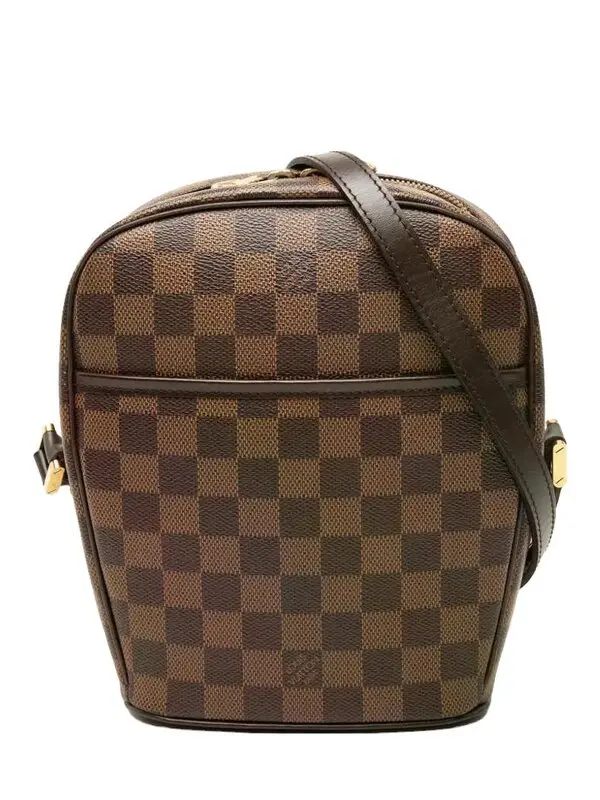 LOUIS VUITTON Damier Ebene Ipanema Pm Crossbody Bag - Brown