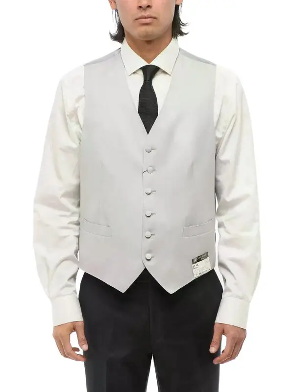 Corneliani Single-breasted Waistcoat - Grey