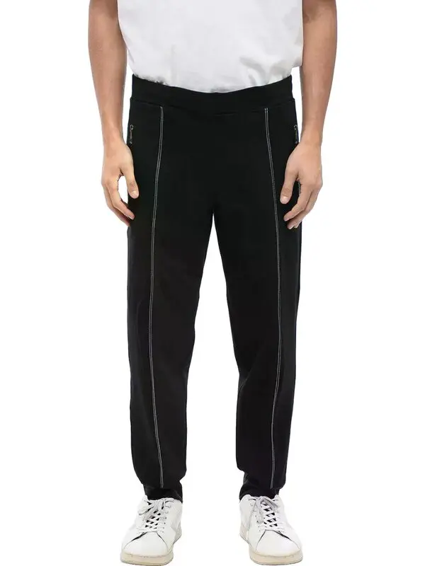 Neil Barrett Tape-detail Track Pants - Black