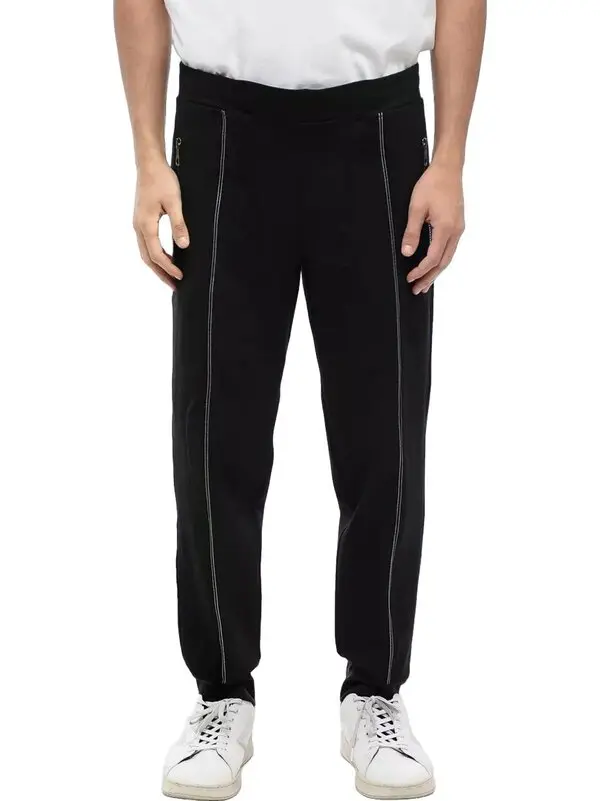 Neil Barrett Tape-detail Track Pants - Black