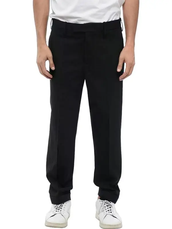 Neil Barrett Tailored Belt Loop Trousers - Black