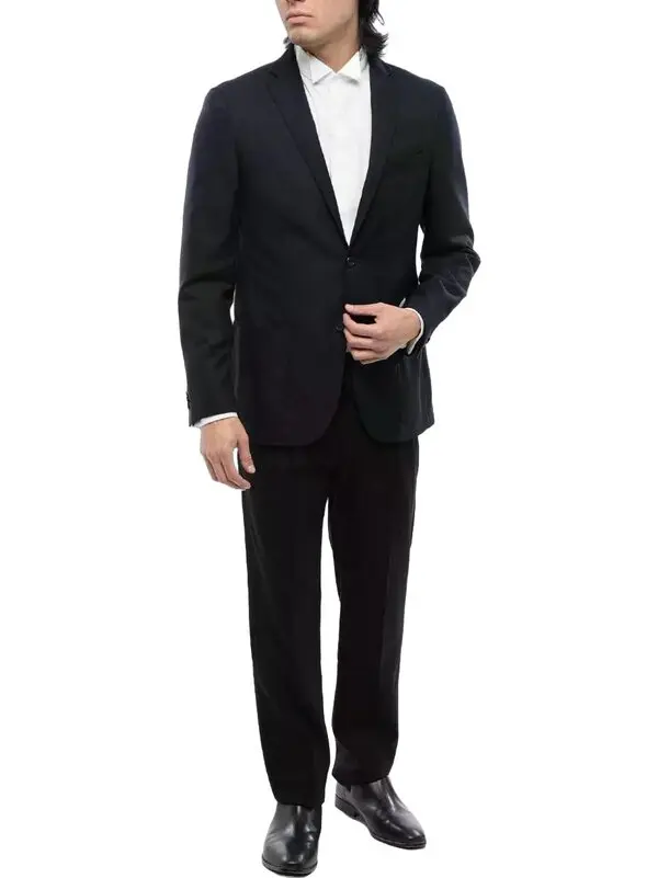 Corneliani Single-breasted Blazer - Blue