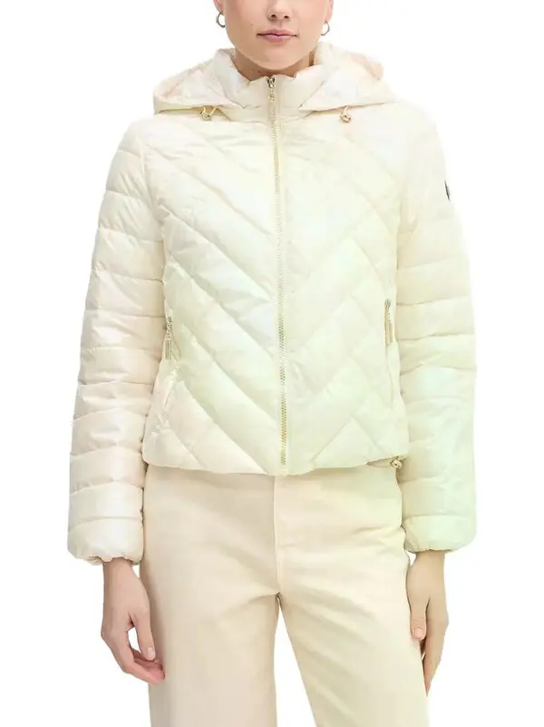GAUDI Quilted Hooded Jacket - White