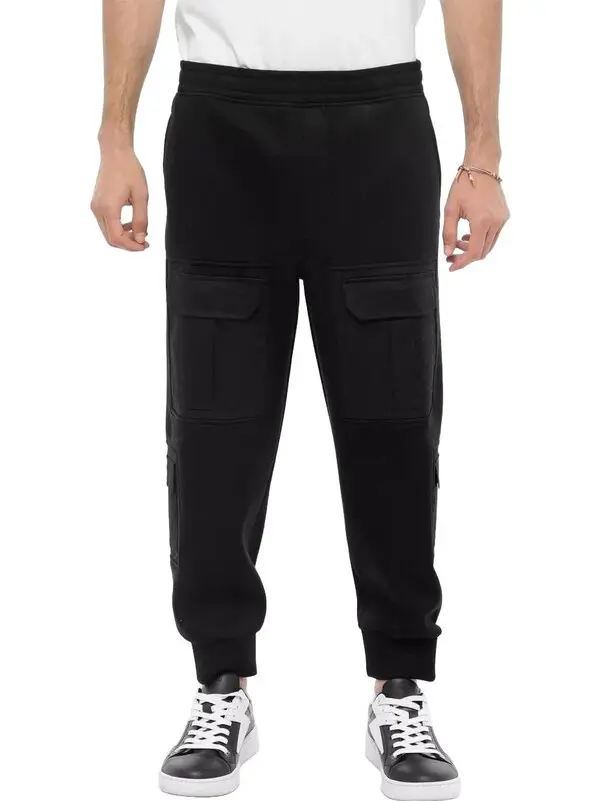 Neil Barrett Multiple-pocket Track Pants - Black