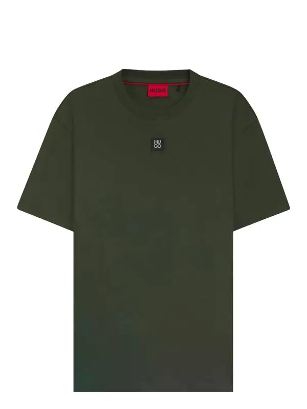 Hugo Logo-patch T-shirt - Green