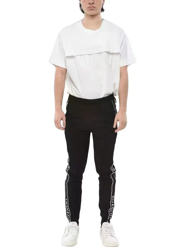 Givenchy Logo-tape Slim-fit Track Pants - Black