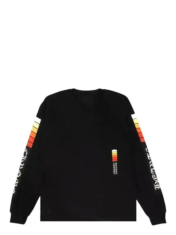 Chrome Hearts Logo-print Long-sleeve T-shirt - Black