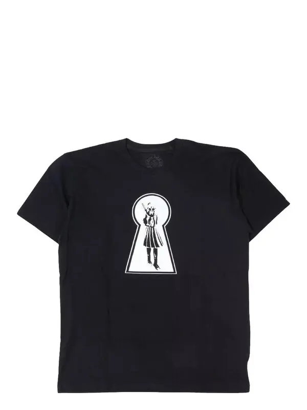 Chrome Hearts Keyhole-print T-shirt - Black