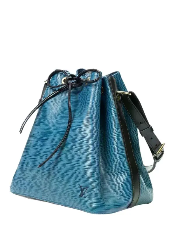 LOUIS VUITTON Noé Epi Leather Shoulder Bag - Blue