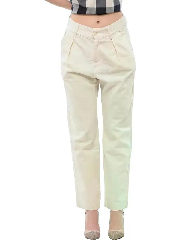 Woolrich Pleated Waist Jeans - Neutrals