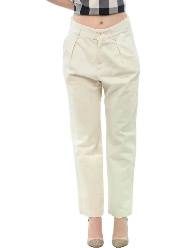 Woolrich Pleated Waist Jeans - Neutrals