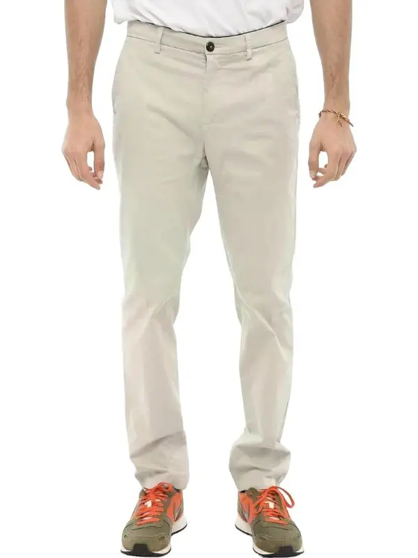 DEPARTMENT 5 David Twill Trousers - Neutrals