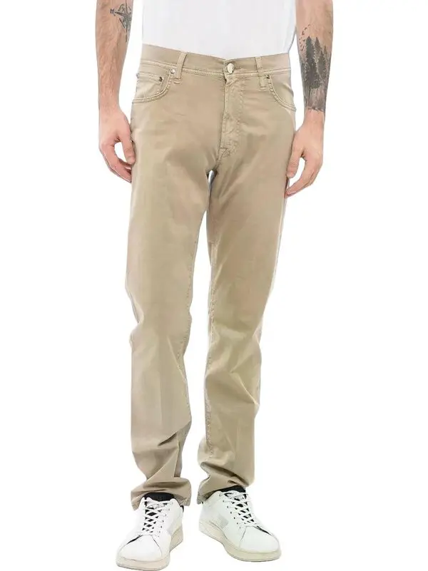 Corneliani Five-pocket Trousers - Neutrals