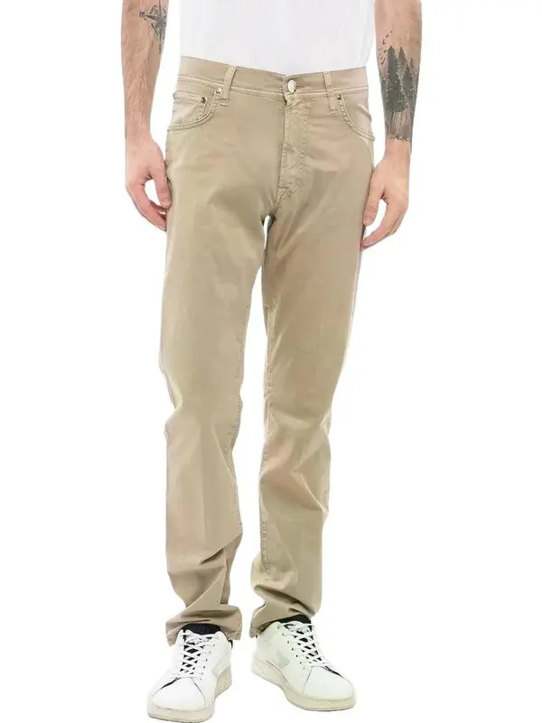 Corneliani Five-pocket Trousers - Neutrals
