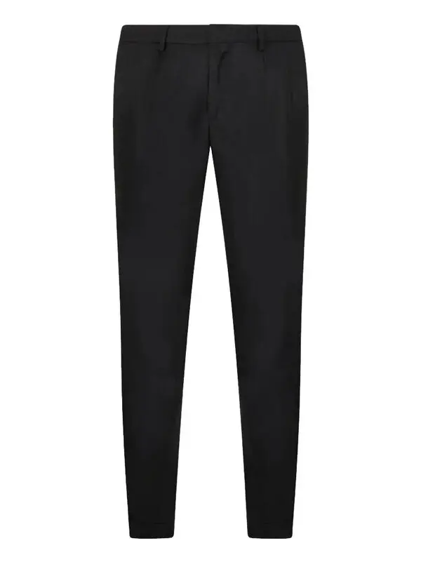 MOORER Montale Tailored Trousers - Black