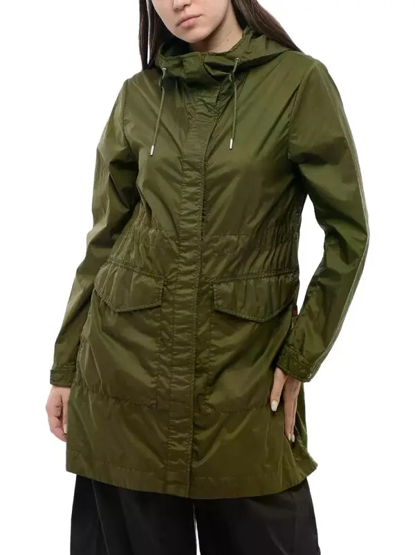 Woolrich Hooded Drawstring-waist Jacket - Green