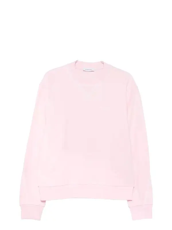 Givenchy Embroidered Logo Sweatshirt - Pink