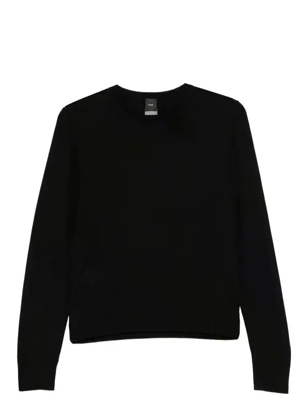Pinko Lourdes Crew-neck Sweater - Black
