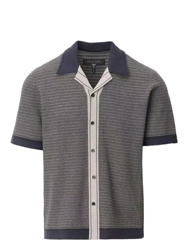 Rag & Bone Short-sleeves Shirt - Blue