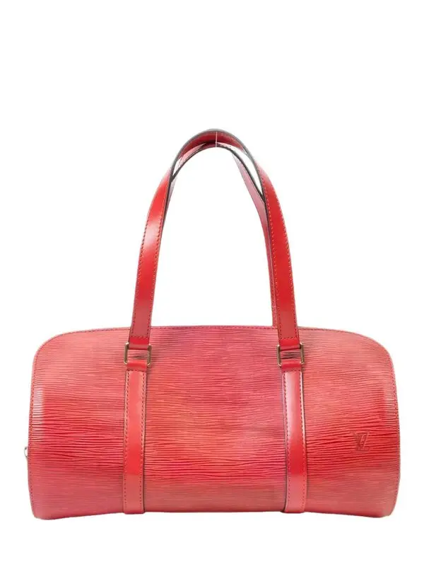 LOUIS VUITTON Soufflot Epi Leather Tote Bag - Red