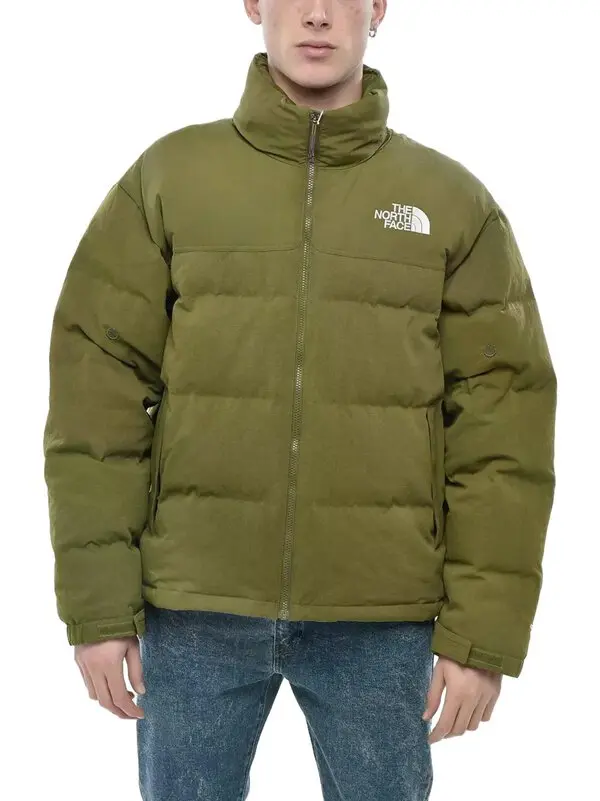 The North Face Quilted Hooded Jacket - Green