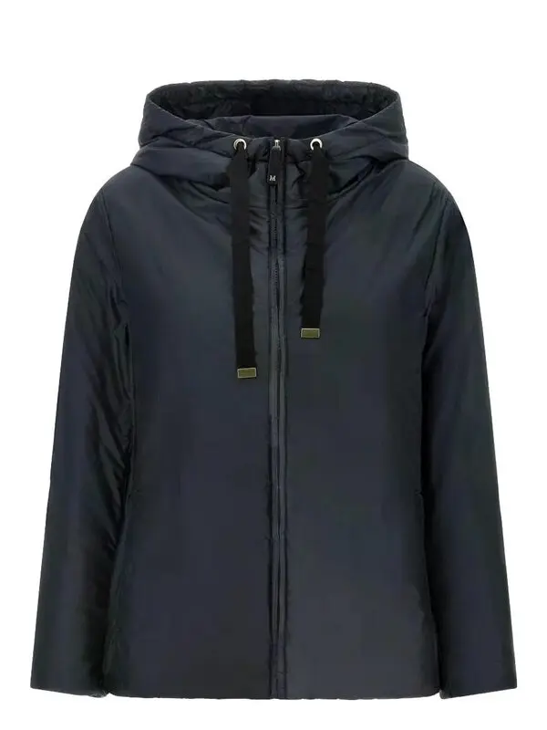 Max Mara Hooded Jacket - Blue