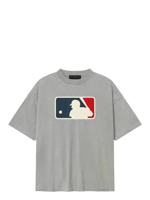 Fear Of God Logo-print Cotton T-shirt - Grey