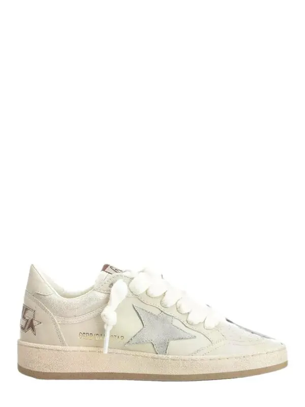 GOLDEN GOOSE Ball Star Glitter Sneakers - Neutrals