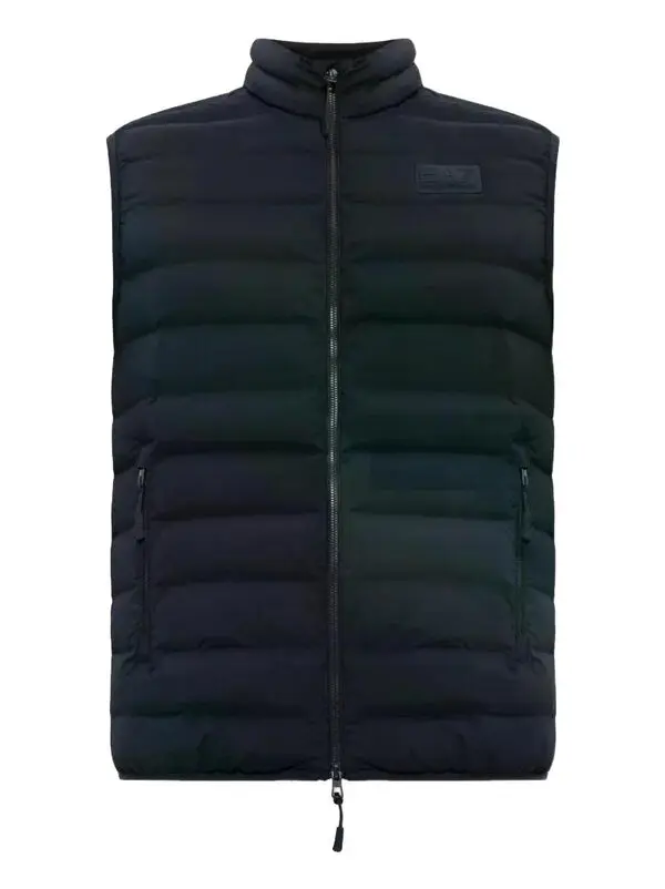 EA7 Quilted Insulated Gilet - Blue