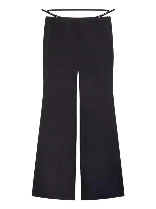 Givenchy Buckle-detail Trousers - Black
