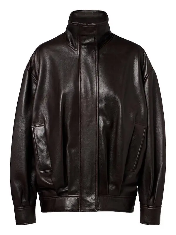 ARMA Leather Jacket - Brown