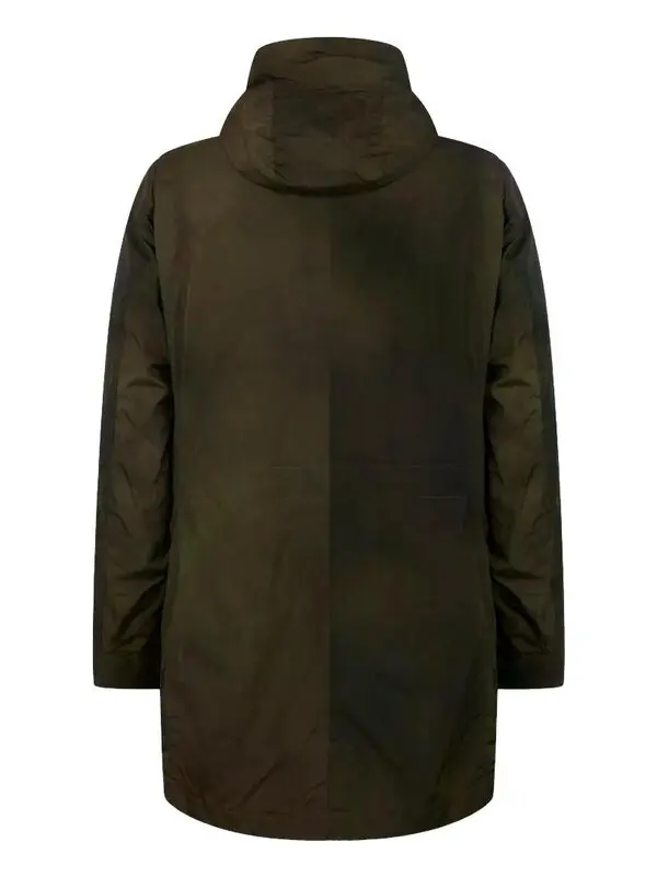 MOORER Millenio Hooded Coat - Green