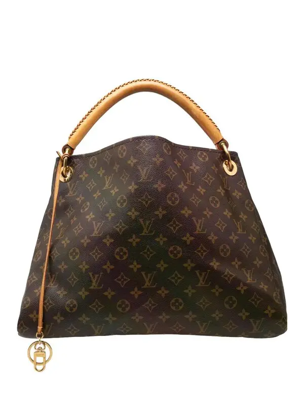 LOUIS VUITTON Monogram Artsy Mm Hobo Bag - Brown