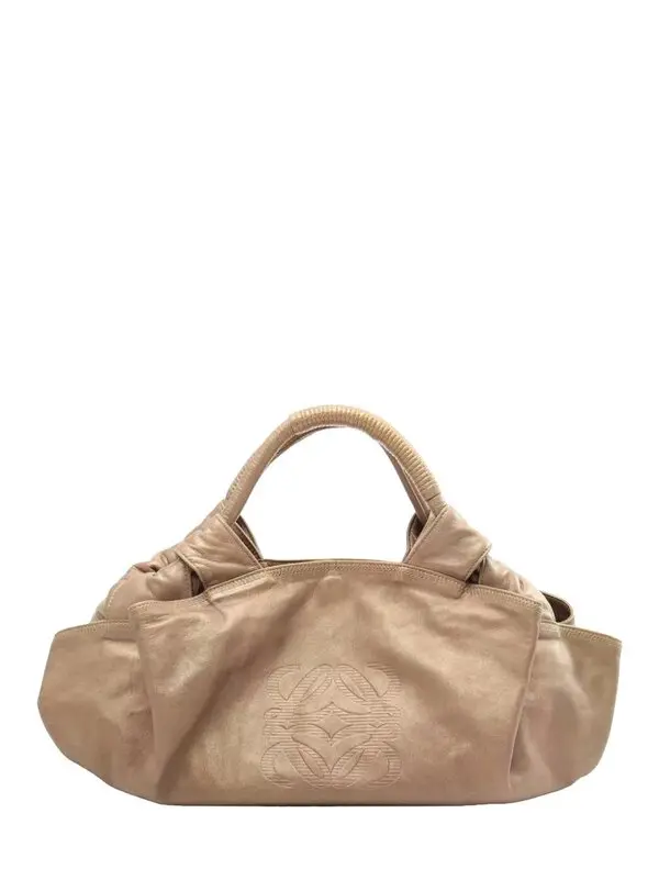 Loewe Metallic Nappa Aire Hobo Bag - Gold