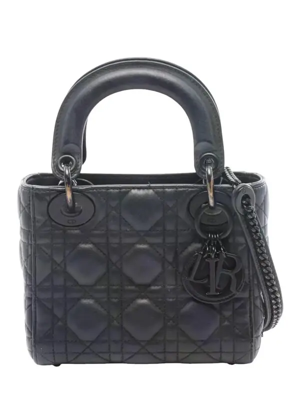 Dior Mini Lady Satchel - Black