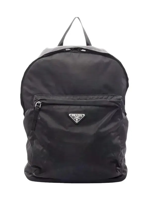 Prada Tessuto Backpack - Black