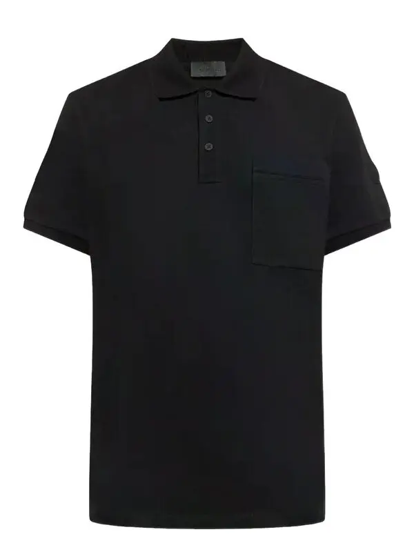 Moncler Chest-pocket Polo Shirt - Black