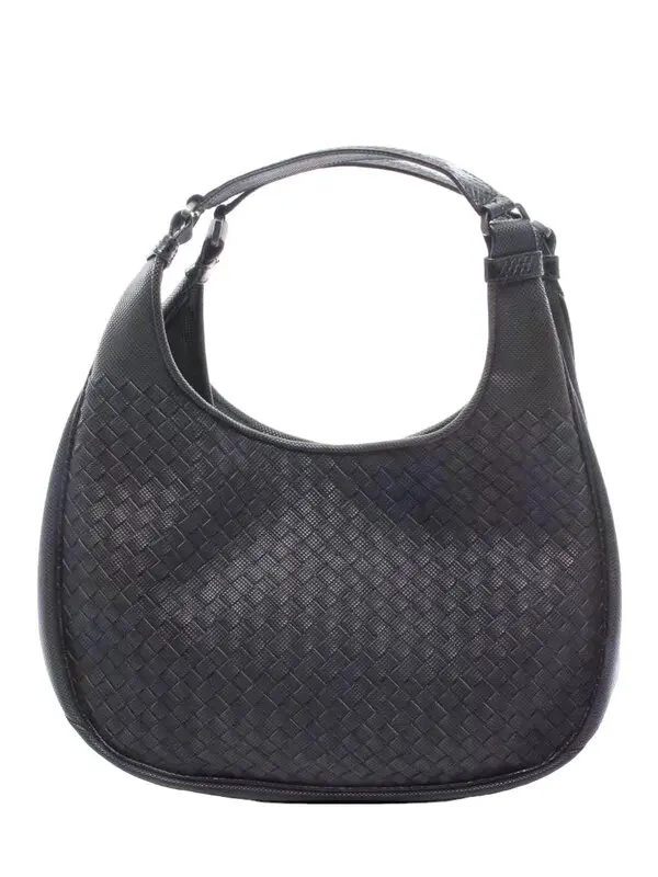 Bottega Veneta Medium Intrecciato Hobo Bag - Black