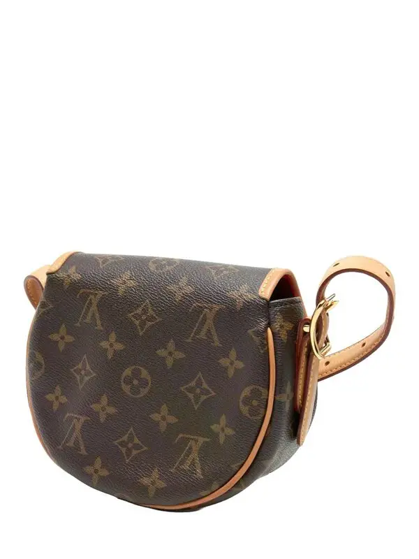 LOUIS VUITTON Monogram Tambourin Crossbody Bag - Brown