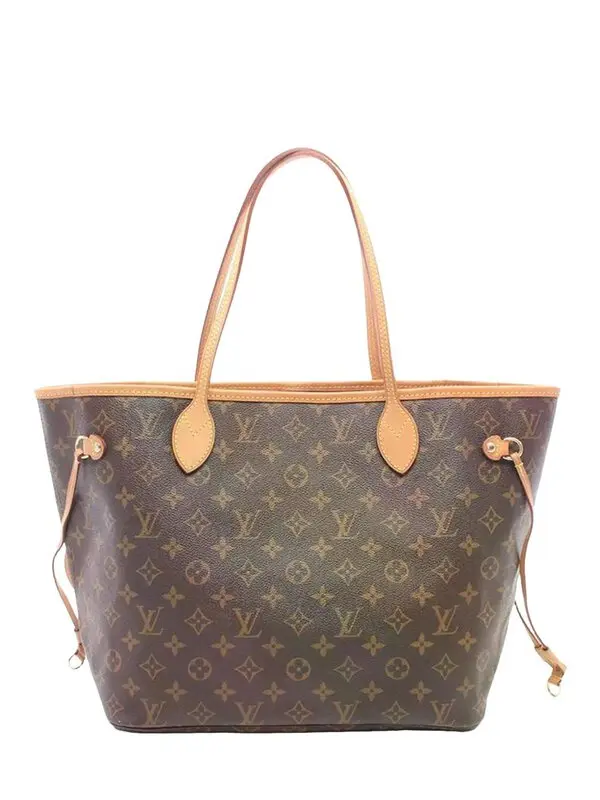 LOUIS VUITTON Monogram Neverfull Mm Tote Bag - Brown