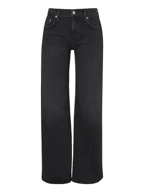 Citizens Of Humanity Nora Wide-leg Jeans - Black