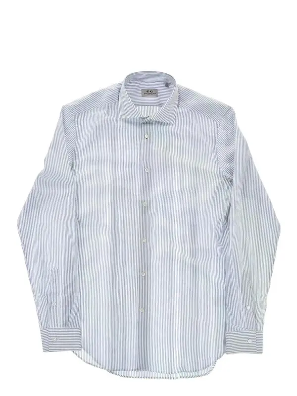 Corneliani Stripe-pattern Shirt - Blue